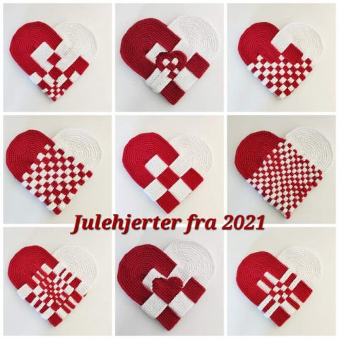 Hækleopskrifter julepynt - KreaSnoren